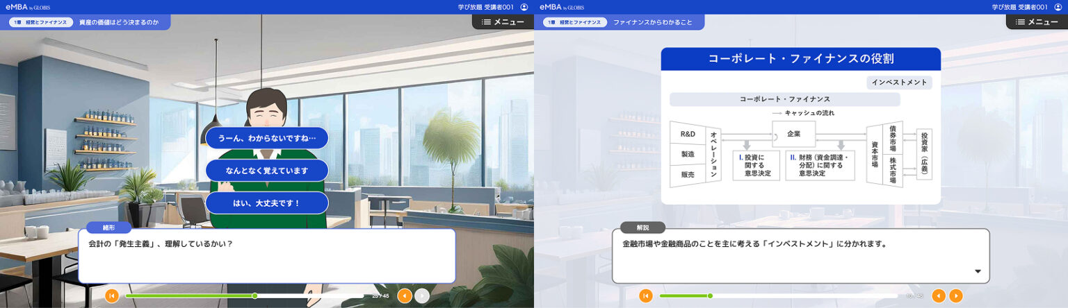 ファイナンス | eMBA | グロービス（GLOBIS）の企業研修・人材育成・組織開発ソリューション